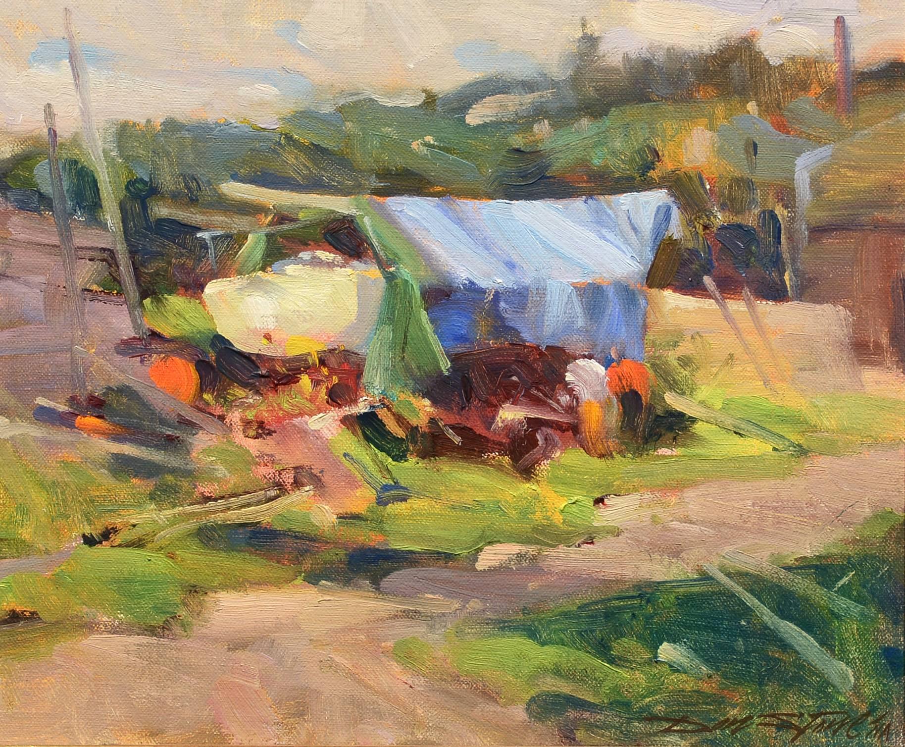 Don Stone - Preparing the Boat, Monhegan at 1stDibs | don stone artist ...