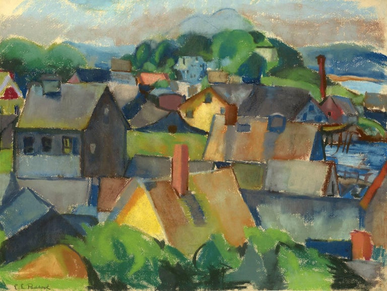 Ethel Louise Paddock - Gloucester Waterfront at 1stDibs
