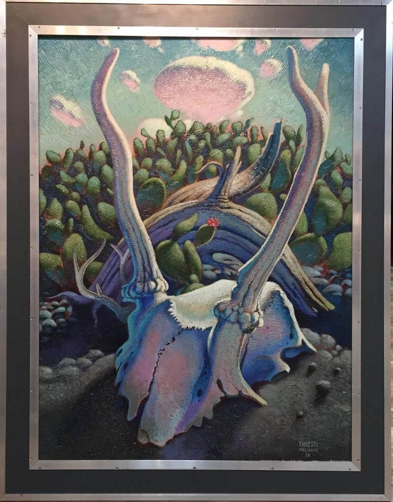 Ernesto Pacheco - "Cactus Skull" For Sale at 1stDibs