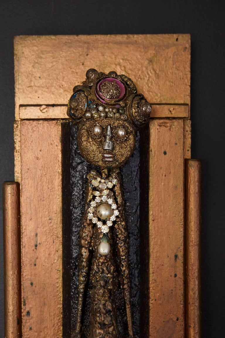 Sadie Hayms - Woman With Pearls at 1stDibs