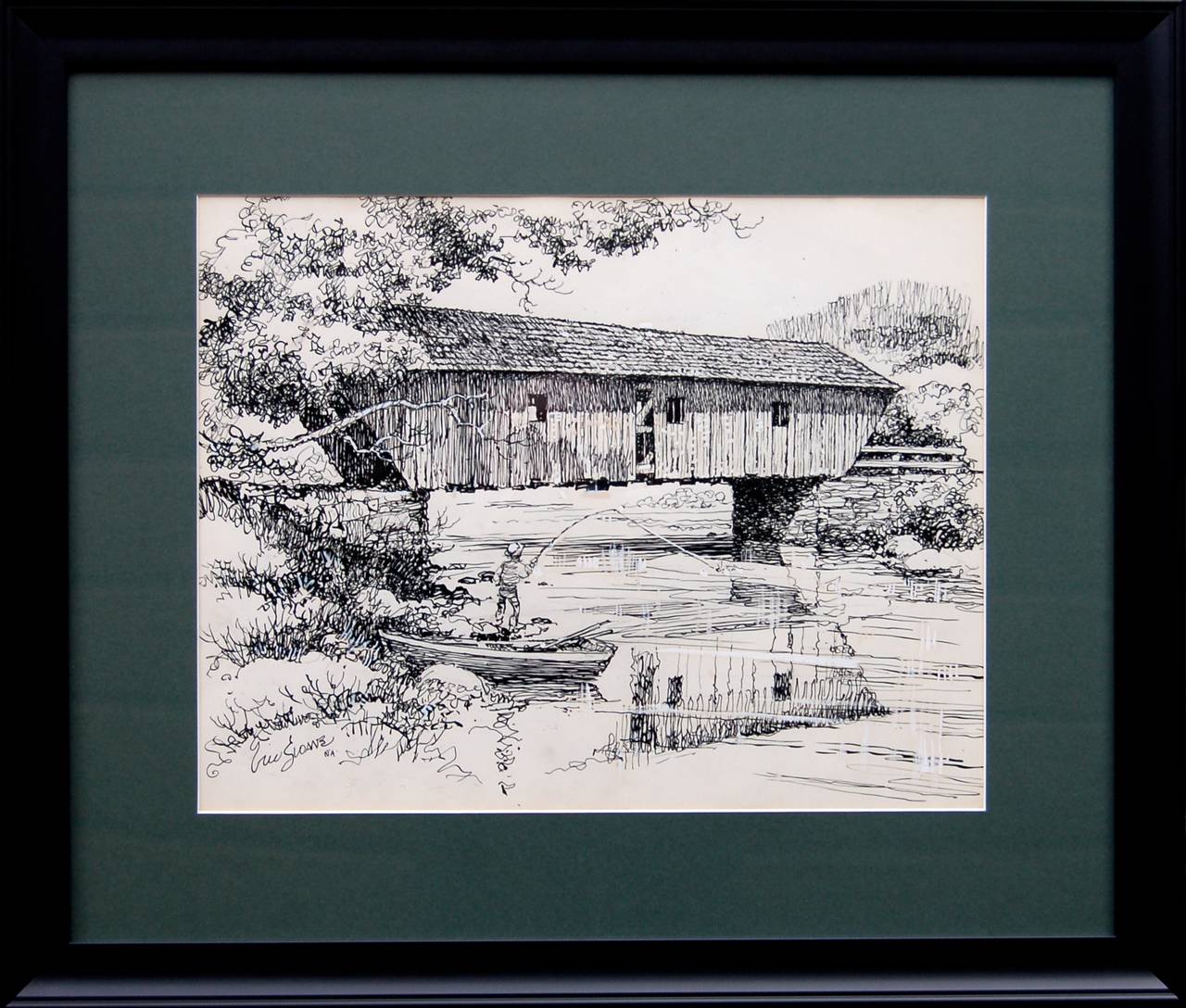 Eric Sloane - The Old Covered Bridge For Sale at 1stDibs | eric sloane ...