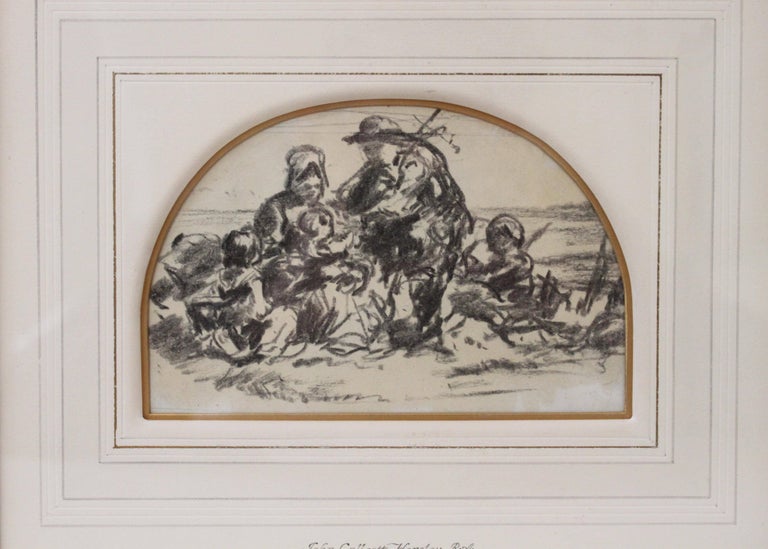 John Callcott Horsley - Holy Family and Three Reclining Figures For ...