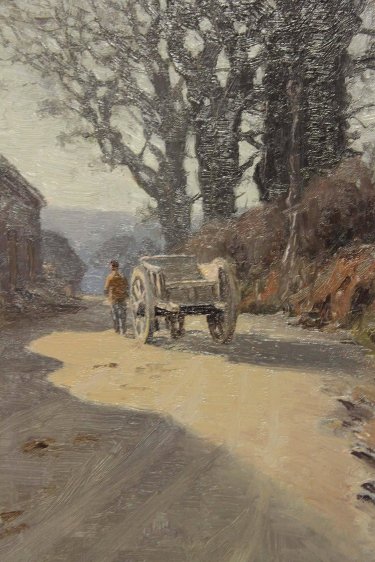José Weiss - Winter’s Afternoon For Sale at 1stDibs