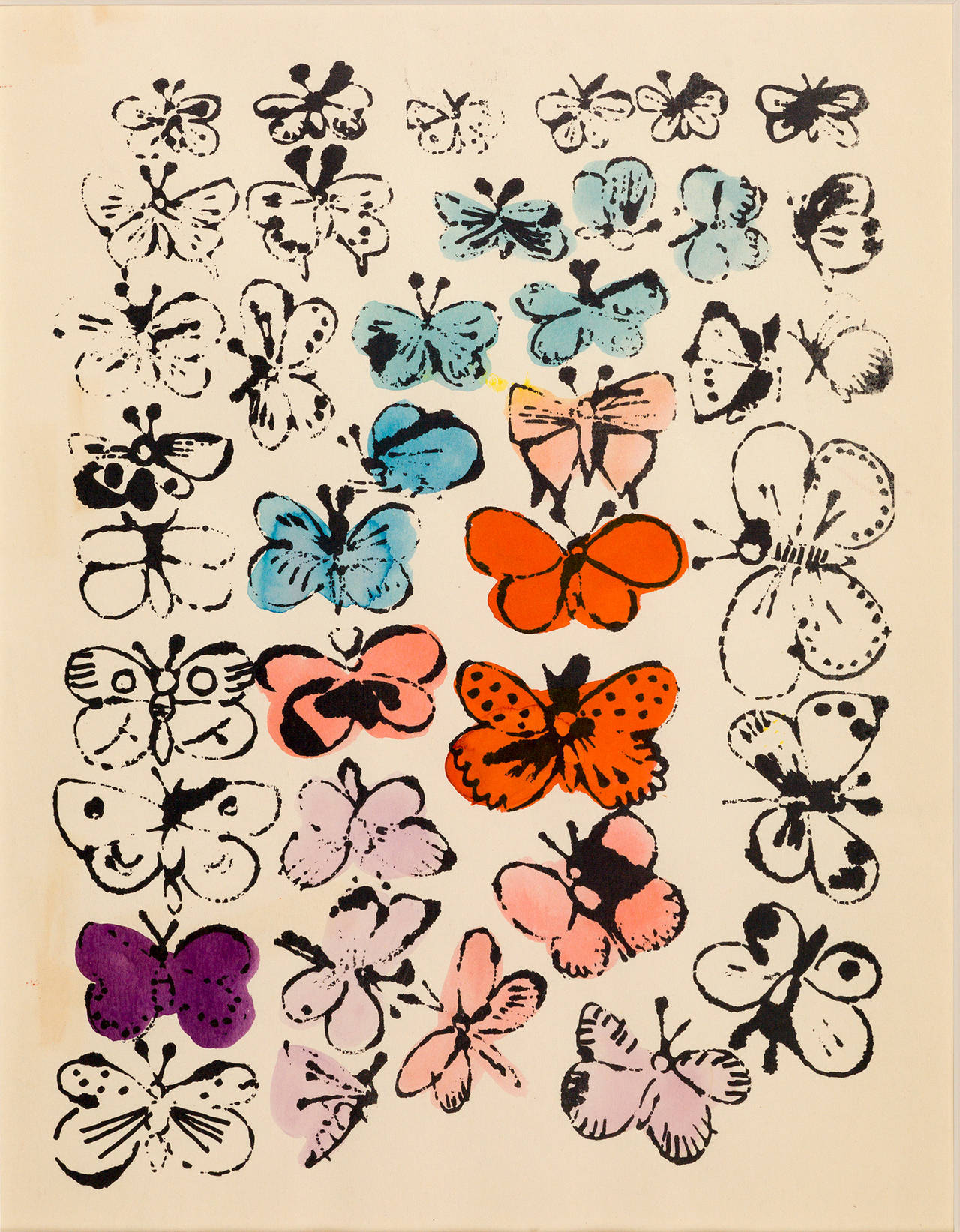 Andy Warhol - Happy Butterfly Day For Sale at 1stDibs | andy warhol ...