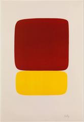 Ellsworth Kelly - Red over Yellow For Sale at 1stDibs