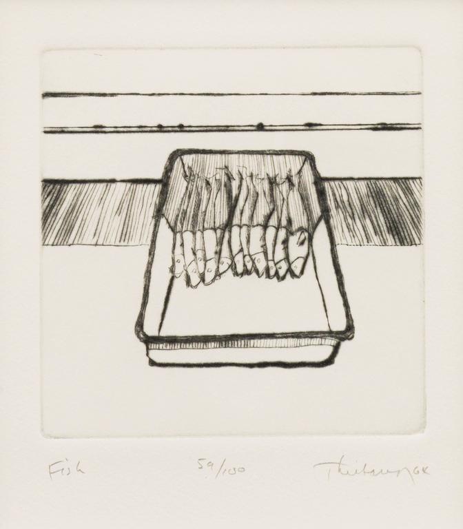 Wayne Thiebaud - Fish For Sale at 1stDibs