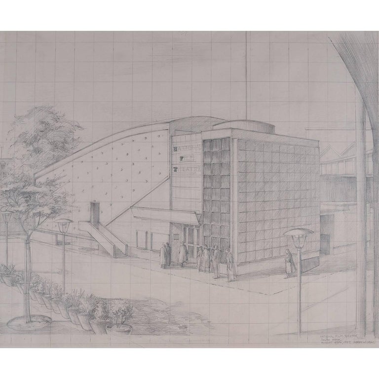 Derek Wicrow - Cinema: The Telecinema architectural drawing Festival of ...