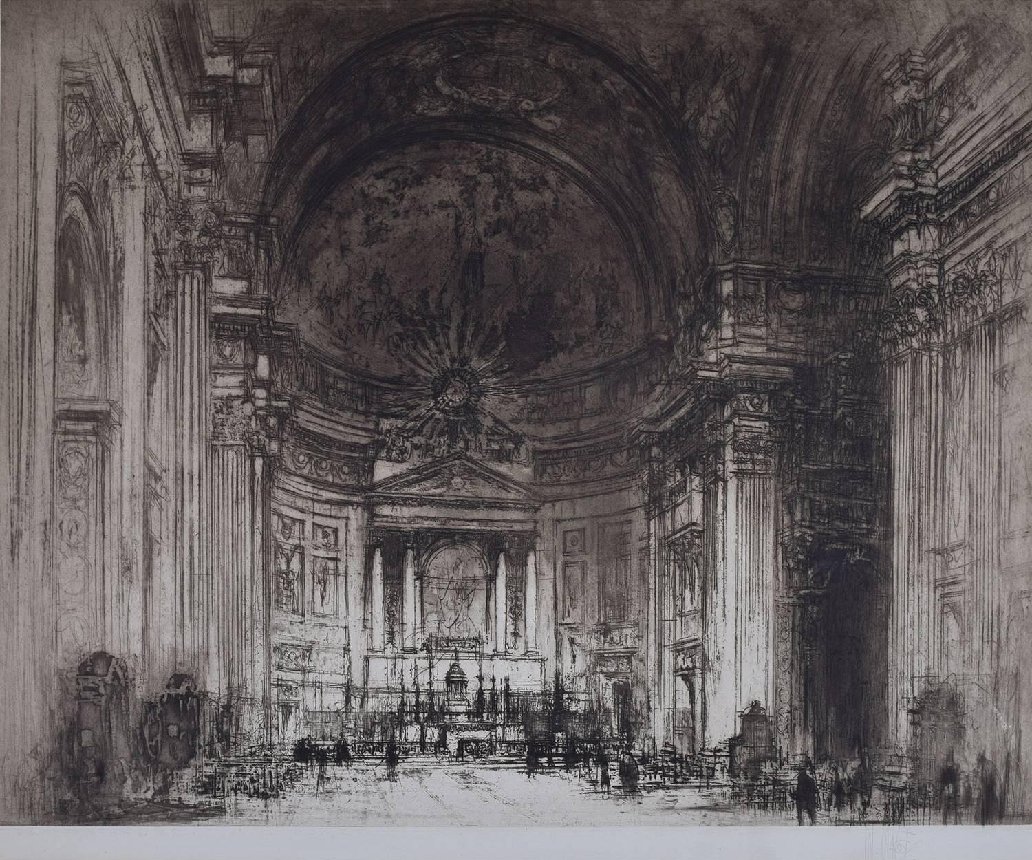 William Walcot R. E. Hon. R. I. B. A. - William Walcot Interior of the ...