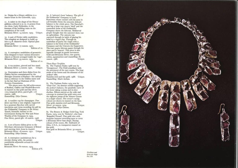 Louis Osman - Louis Osman Architect Goldsmith Silversmith 1974 ...