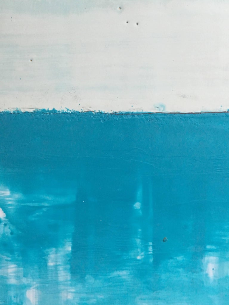 Jim Inzero - Turquoise Waters - Encaustic Seascape Painting For Sale at ...