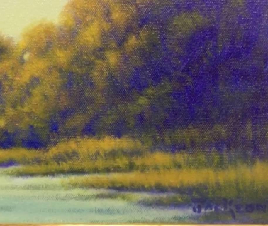 Robert Scott Jackson - Sailing in September, Oil Landscape Painting For ...