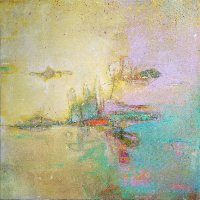 Joshua Hogan - Sand of the Sea, Oil Painting on Canvas For Sale at 1stDibs