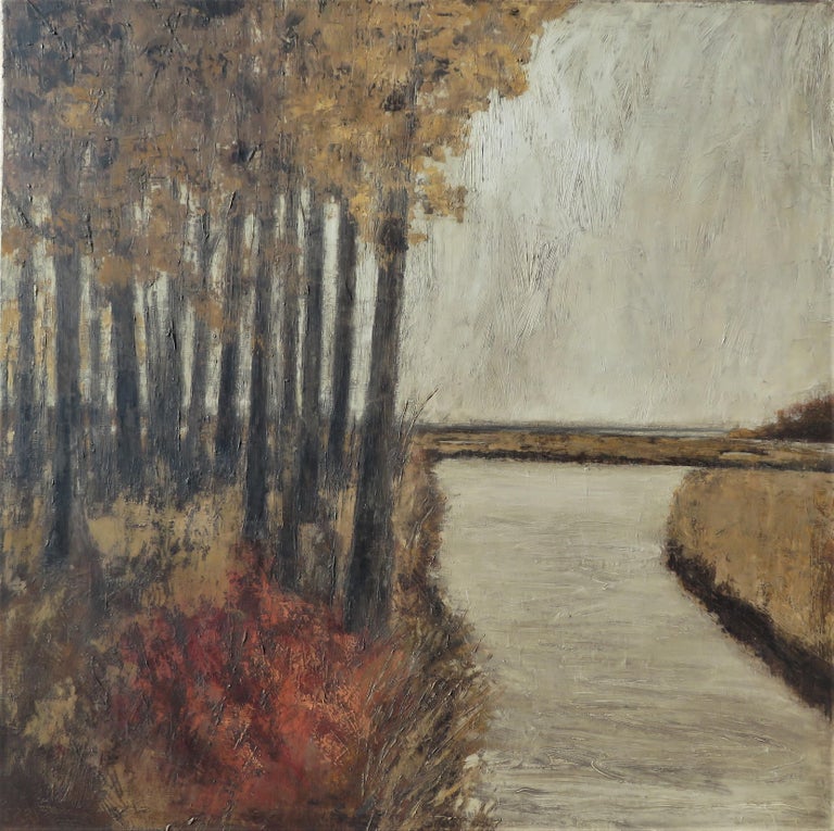 Stephanie Berry - Rachel Carson Reserve #2, Painting, Oil on Canvas For ...