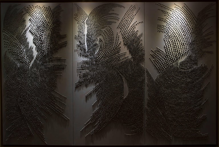 Jane Puylagarde - Blue Triptych I at 1stDibs | jane puylagarde art