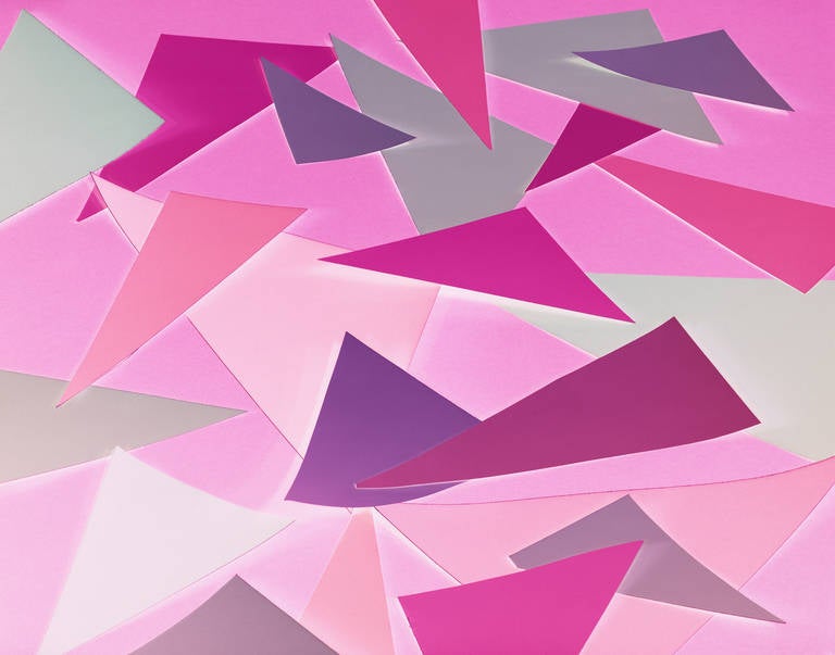 Jessica Labatte - Cross Processed (Dark Green to Light Pink) For Sale ...