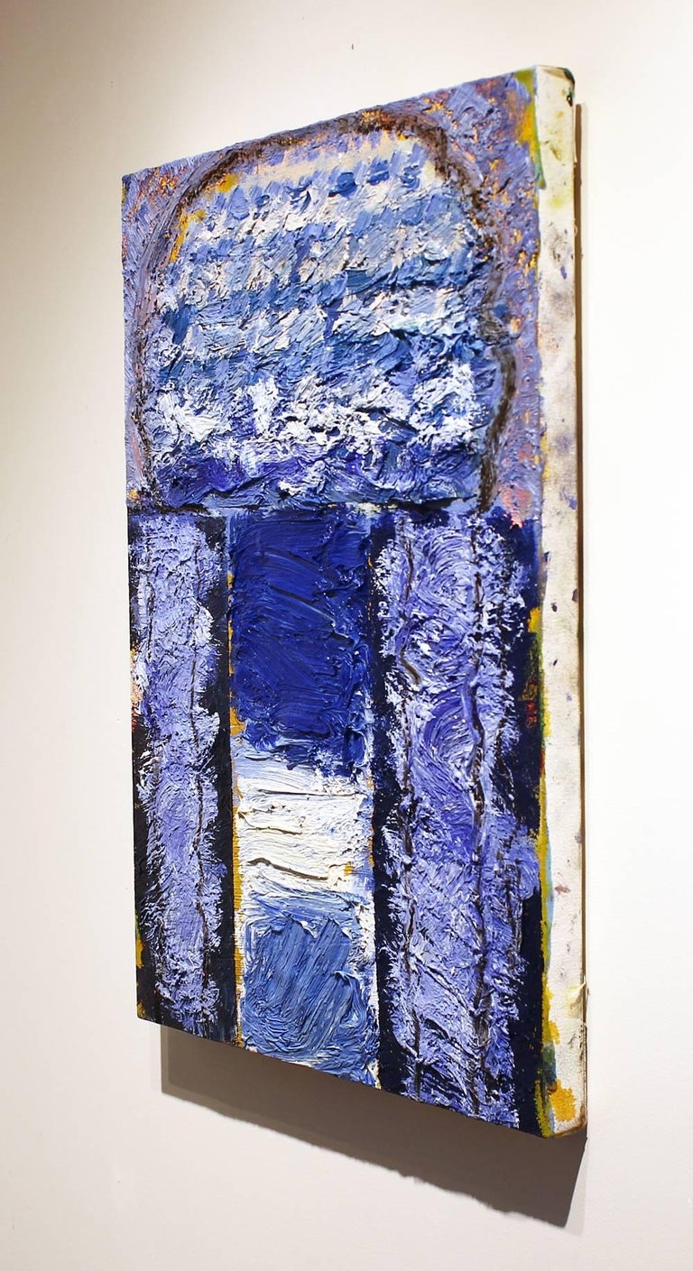 David Urban - Untitled (Halifax Harbour), abstract oil painting on ...