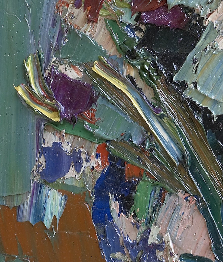 Pierre Ambrogiani - Bouguet Bleu at 1stDibs | pierre ambrogiani paintings