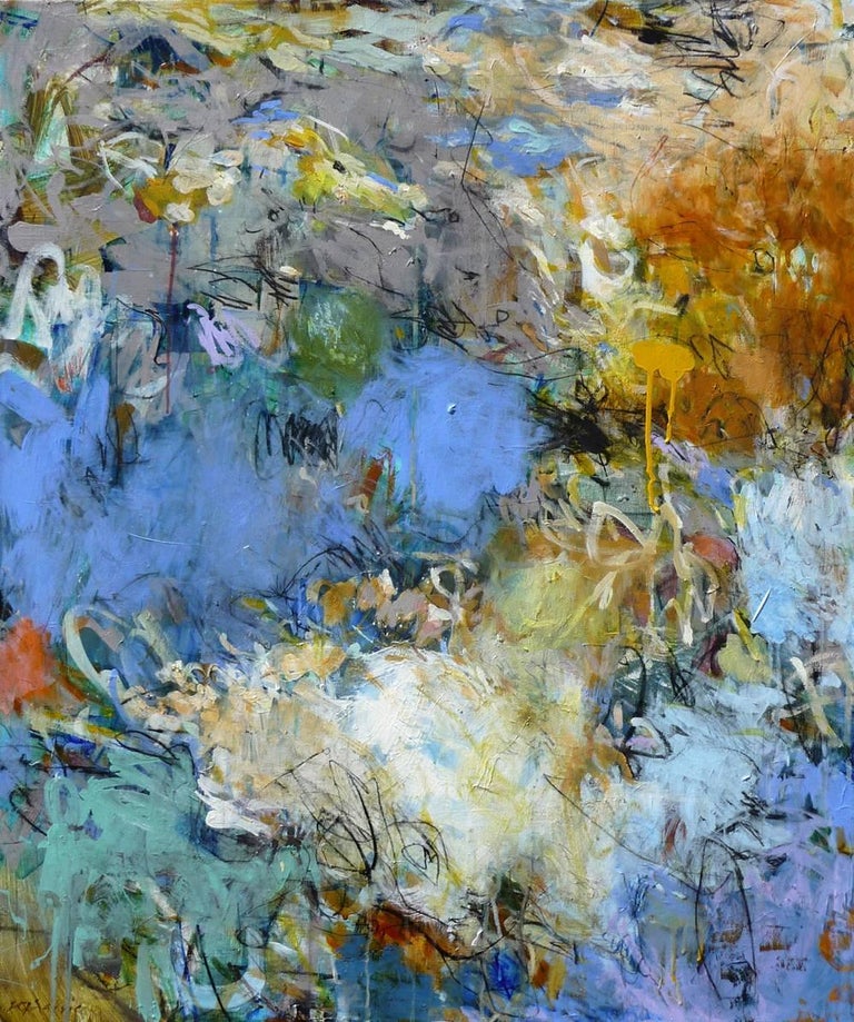 Krista Harris - Casita 22, 2017, Acrylic and Mixed-Media Abstract on ...