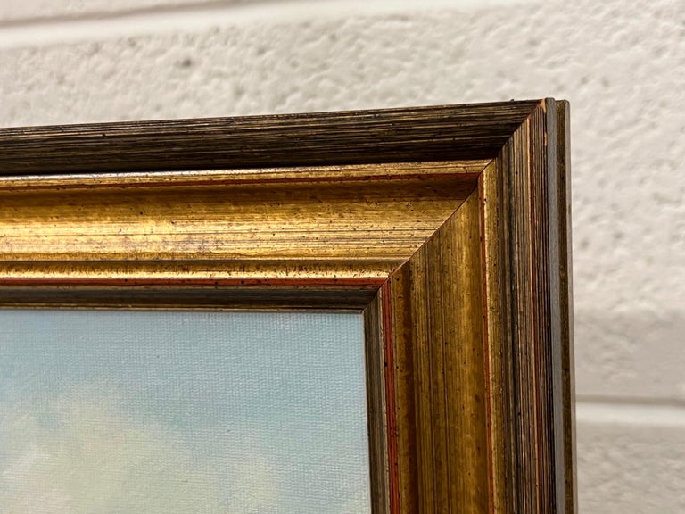 Wendy Reeves - Oil Painting of Highland Cows in Scotland Loch by 20th ...