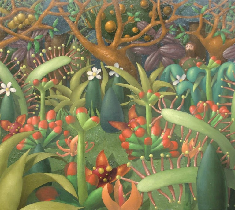 Alan Gerson - "Stealing the Golden Apples of the Hesperides", oil flora ...
