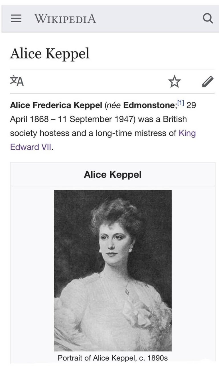 Ellis William Roberts - Alice Keppel Portrait of National and Royal ...