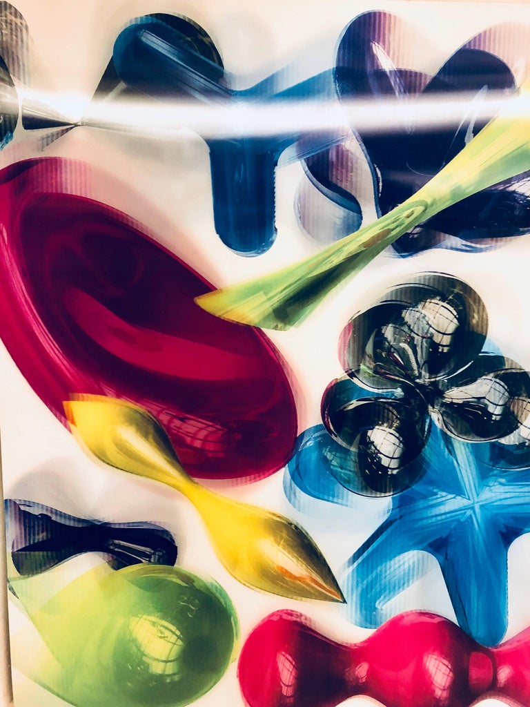 Karim Rashid - "Ikon Blob" - Digital minimalism, lenticular art For ...