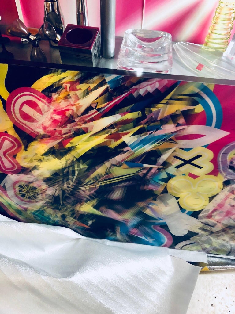 Karim Rashid - "Eksplosion 1" - Digital print, lenticular art. For Sale ...