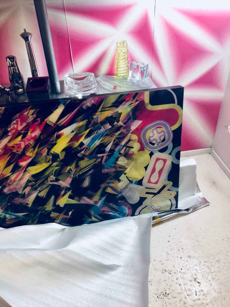 Karim Rashid - "Eksplosion 1" - Digital print, lenticular art. For Sale ...