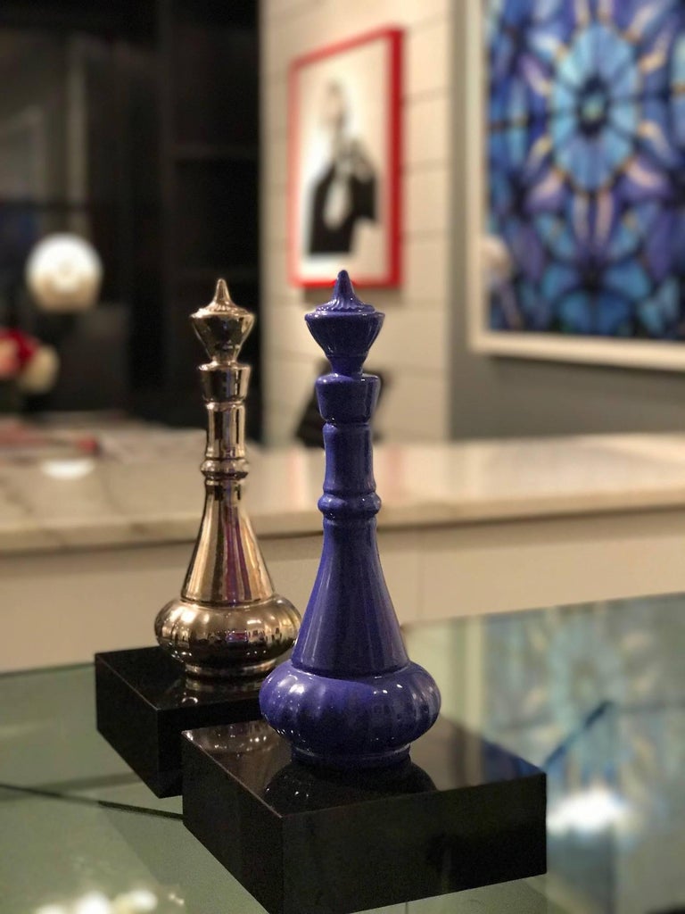 Eric Parnes - Jinn Vessel Blue For Sale at 1stDibs