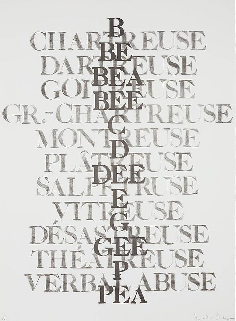 Kenneth Goldsmith - UNTITLED (FROM SELECTIONS FROM 73 POEMS) For Sale ...