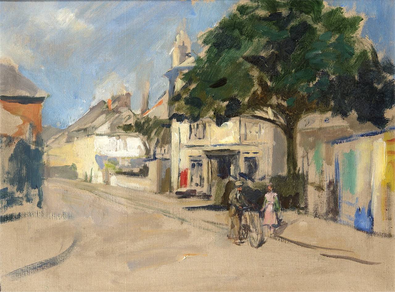 Stanhope Alexander Forbes - The Fountain Tavern, Penzance, Painting For ...