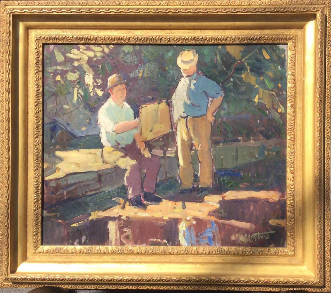 Carl Peters - Artist Painting at 1stDibs