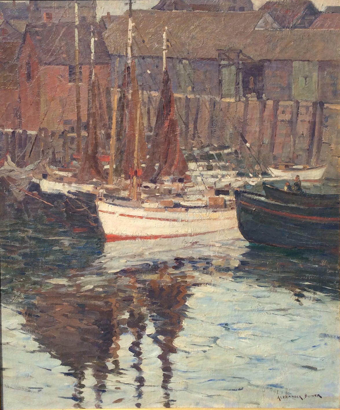 Alexander Bower - Rockport Harbor at 1stDibs