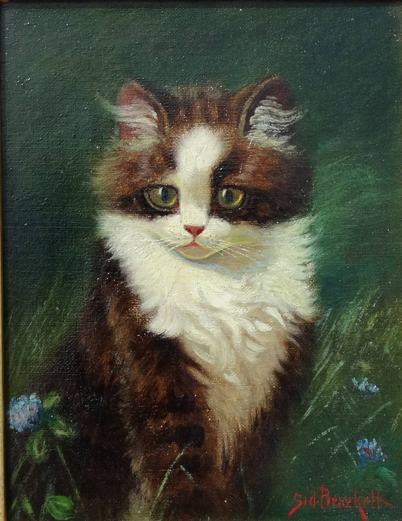 Sidney Lawrence Brackett - Tuxedo Kitten at 1stDibs