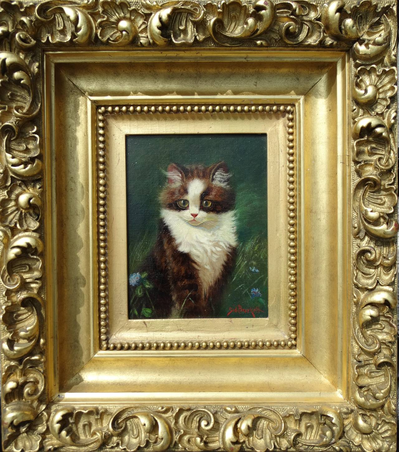 Sidney Lawrence Brackett - Tuxedo Kitten at 1stDibs