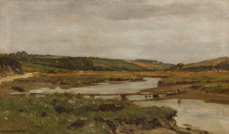 Arthur Wilde Parsons - Arthur Wilde Parsons (1854-1931) - Signed 1913 ...
