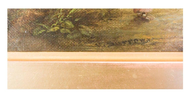 Robert Burrows - Robert Burrows - 19th Century Signed English Oil ...