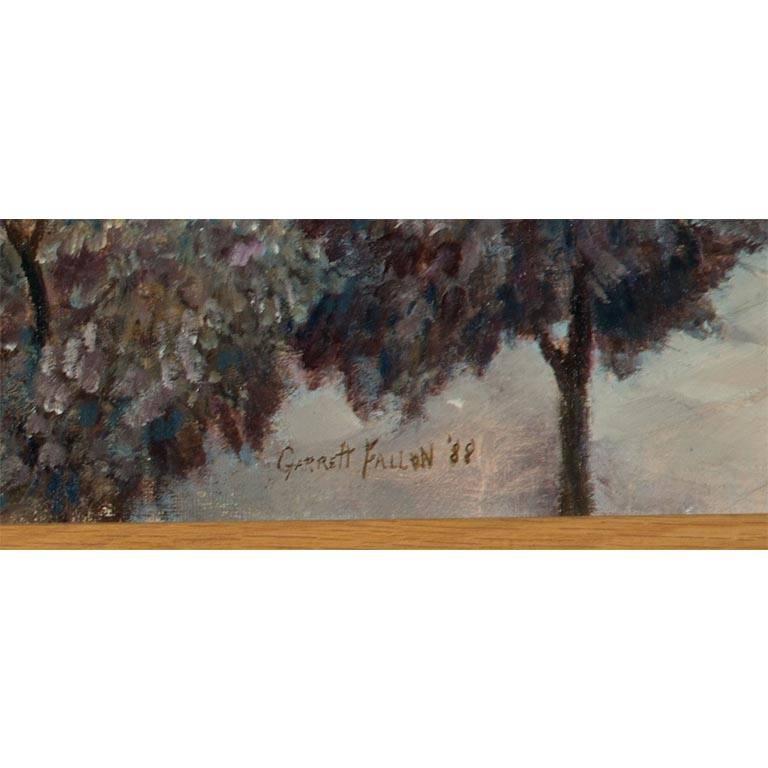 Garrett Fallon - Garrett Fallon - Large Signed 1988 London Oil, The ...