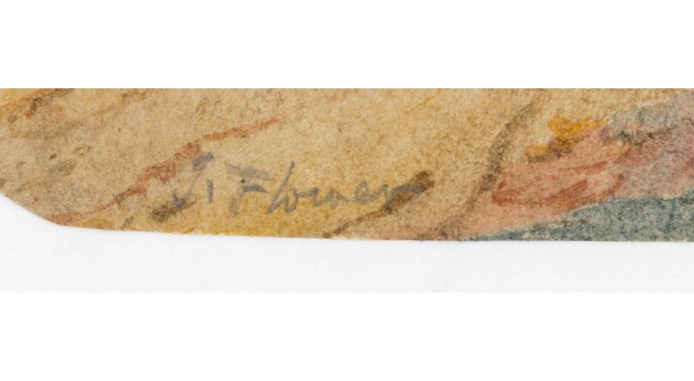 John Flower - John Flower - Signed 19th Century English Watercolour ...