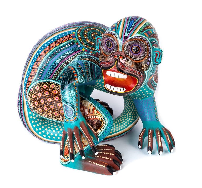 Manuel Cruz Prudencio - Wood carving Alebrije Sculpture Mexican Folk ...