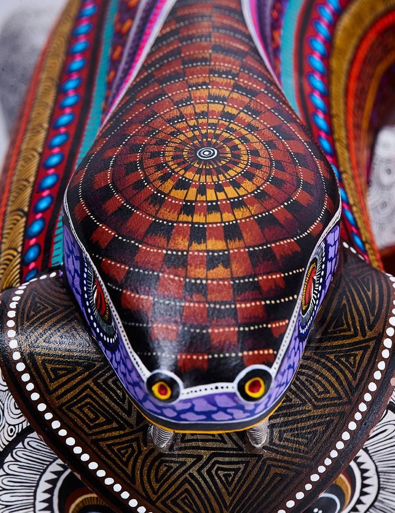 Manuel Cruz Prudencio - Fusion Vibora - Buho / Wood carving Alebrije ...