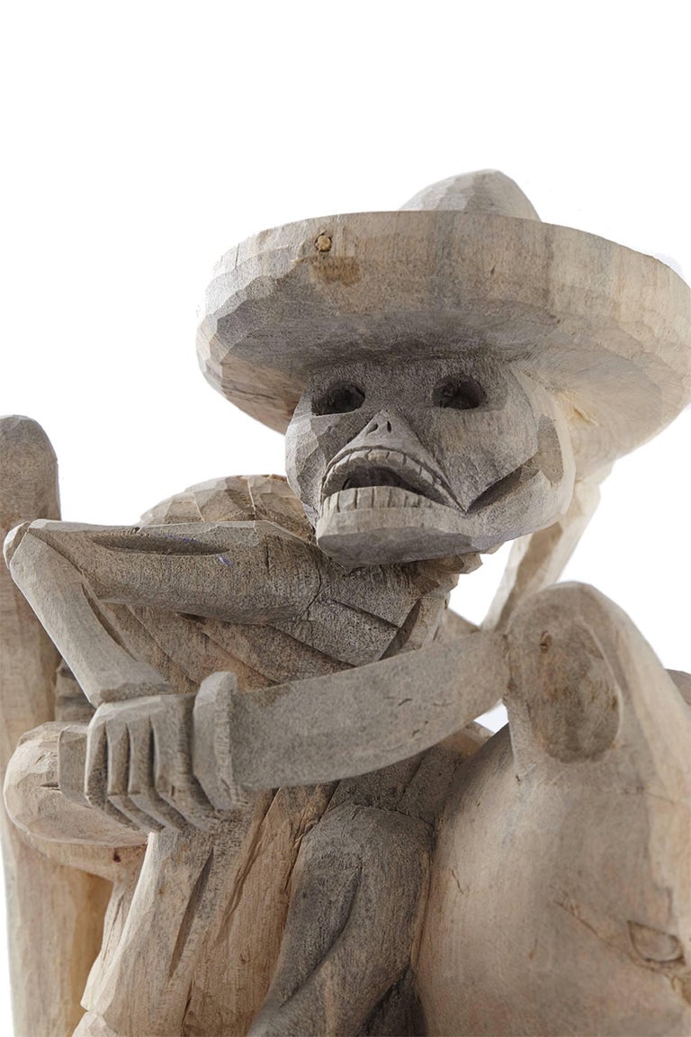 Manuel Cruz Prudencio - Juicio de la Muerte / Wood carving Alebrije ...