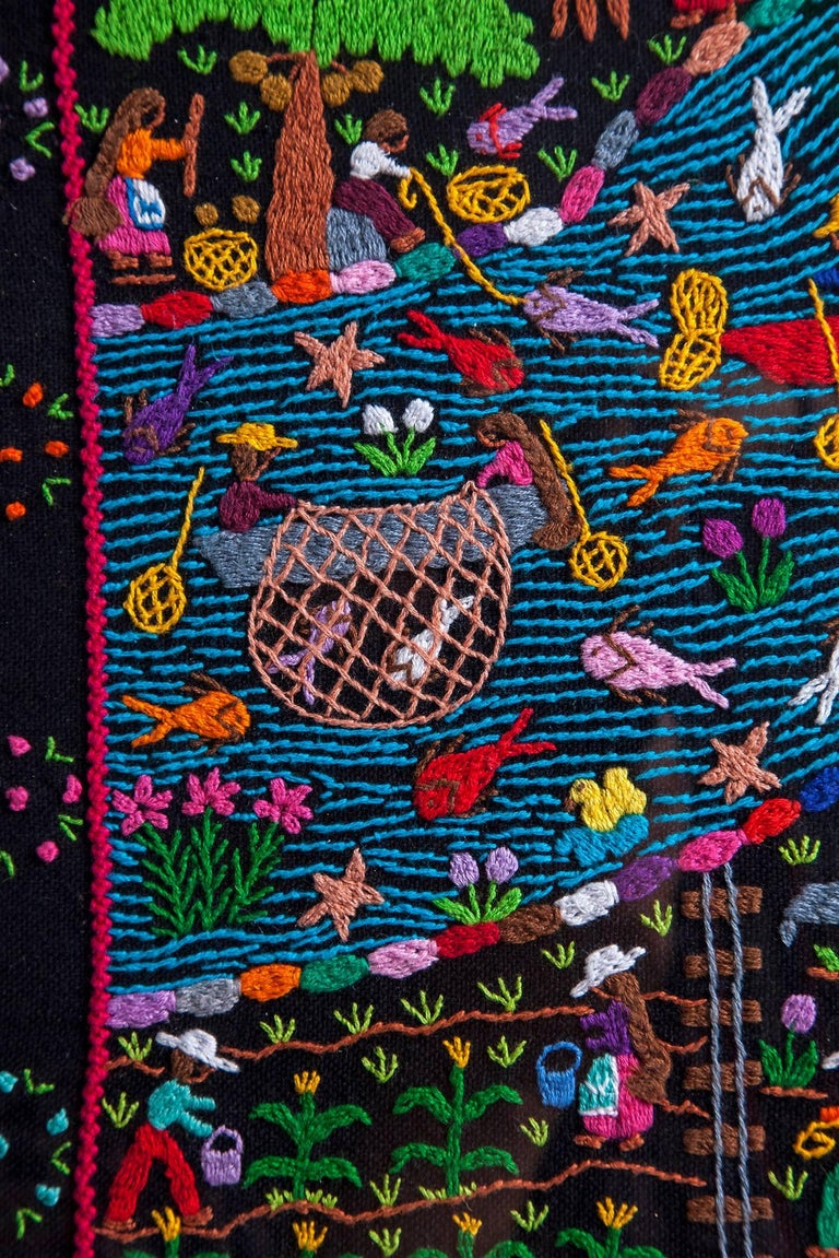 Maria Esther Barriga Tinoco - Tzintzuntzan / Textiles Mexican Folk Art ...