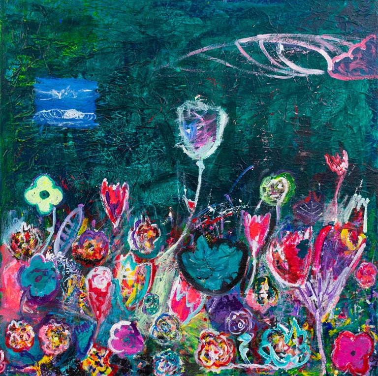 Charlie Ramirez - Dial-Up Day Dream, Painting For Sale at 1stdibs