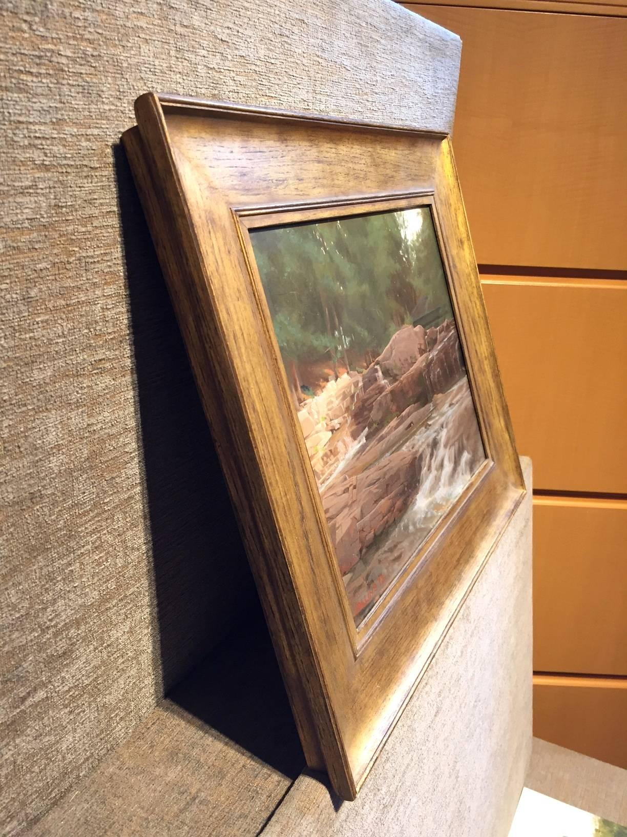 Jacob Collins - Above the Jackson Falls, New Hampshire For Sale at ...