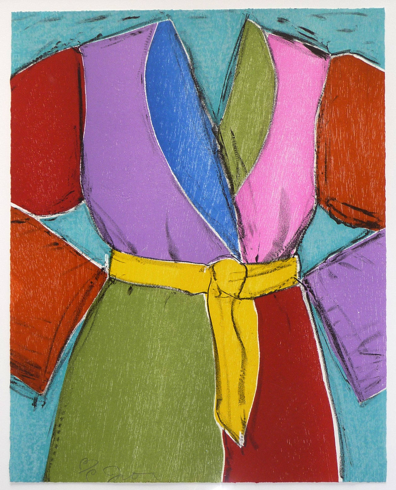 Jim Dine - The Yellow Belt at 1stDibs