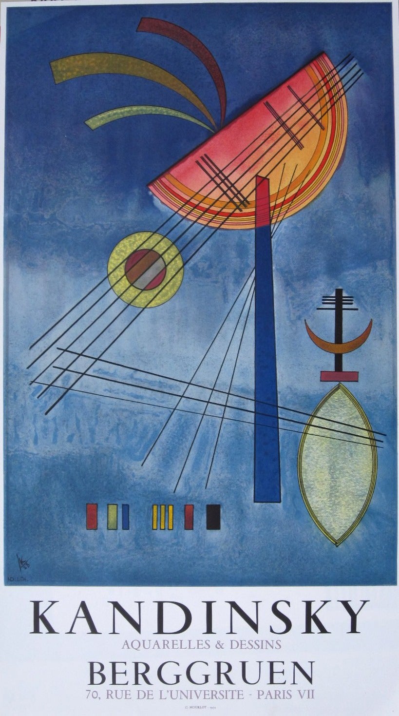 Vintage Kandinsky Posters - 18 For Sale on 1stDibs