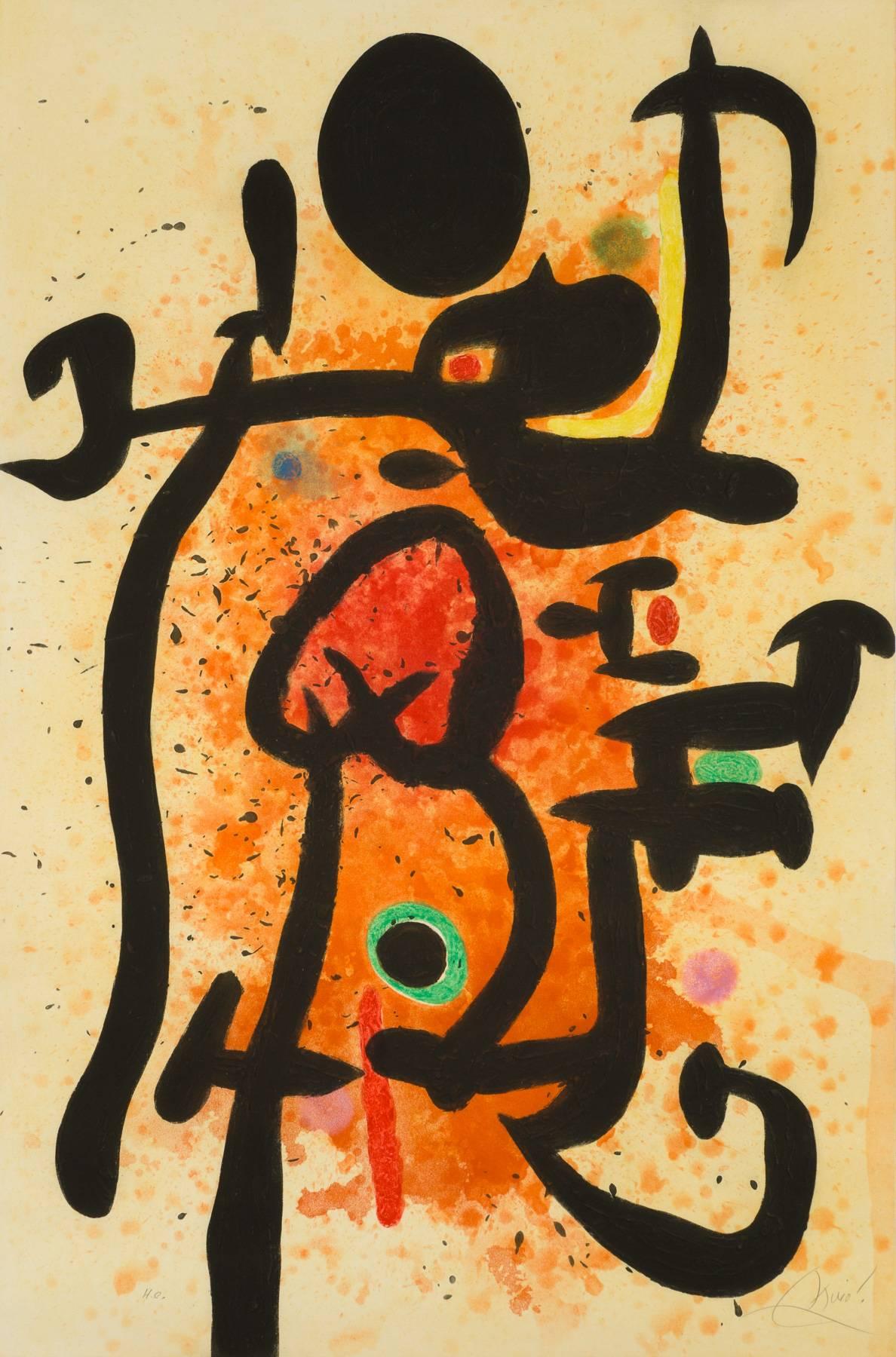 Joan Miró - The Flame Thrower at 1stDibs