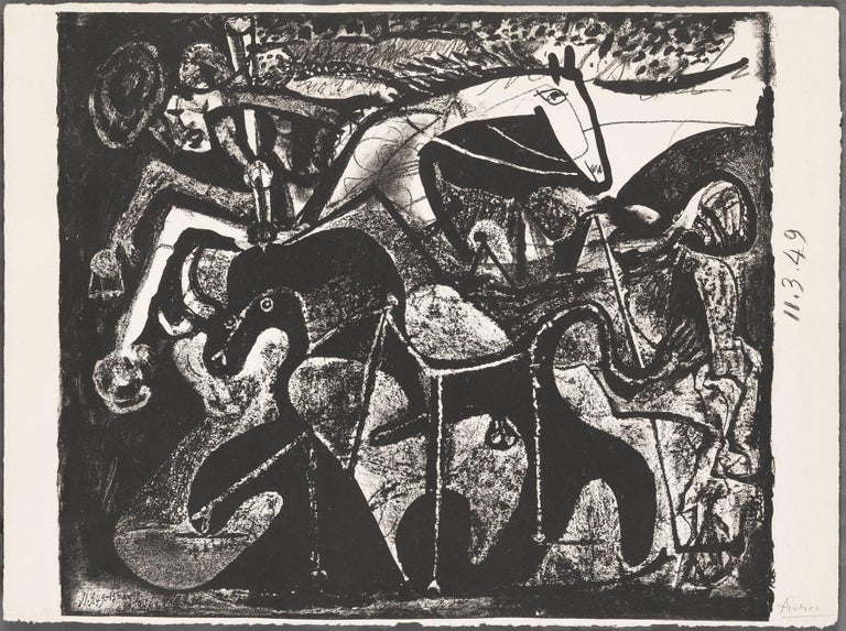 Pablo Picasso - Bullfight. The Picador at 1stDibs