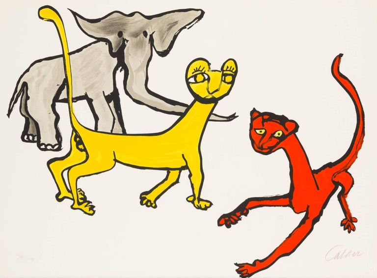 Alexander Calder - Untitled (animals) from Our Unfinished Revolution at ...